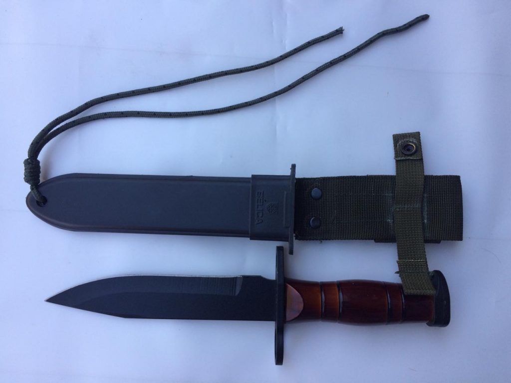 FACA M9 BAIONETA (Bélica) – Marco Zero Militar